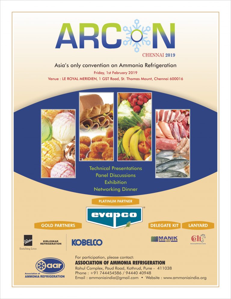 ARCON 2019 | Association of Ammonia Refrigeration