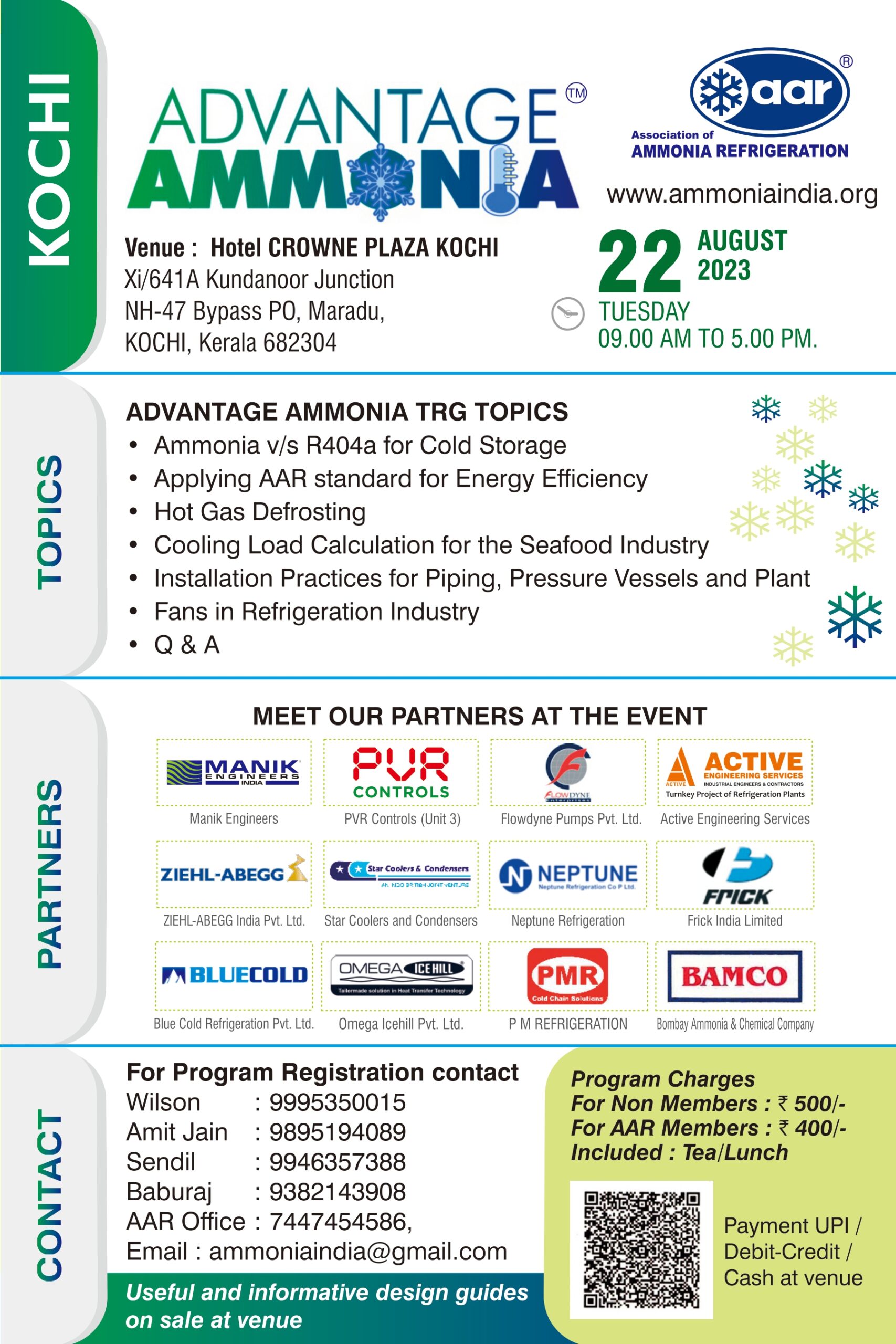 Seminars & Trainings | Association of Ammonia Refrigeration